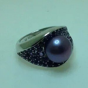Honora Pearls | Jewelry | Honora Silver Purple Color Fresh Water Pearl ...